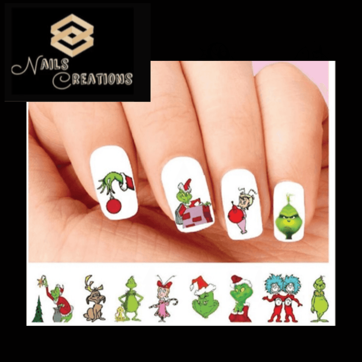 Christmas Nail Decals – Nails Creations